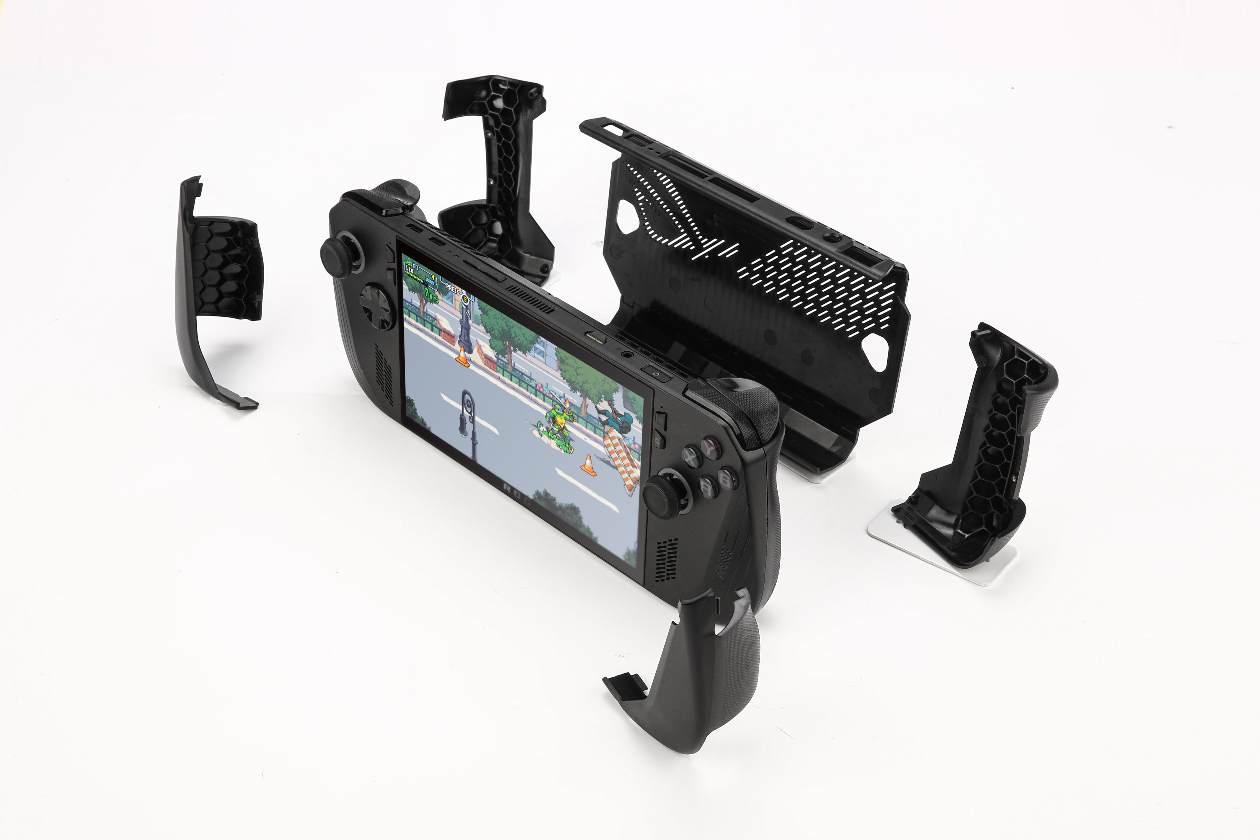 Ergonomic Comfort Grips & Convertible Protective Case for ASUS ROG ALL ...