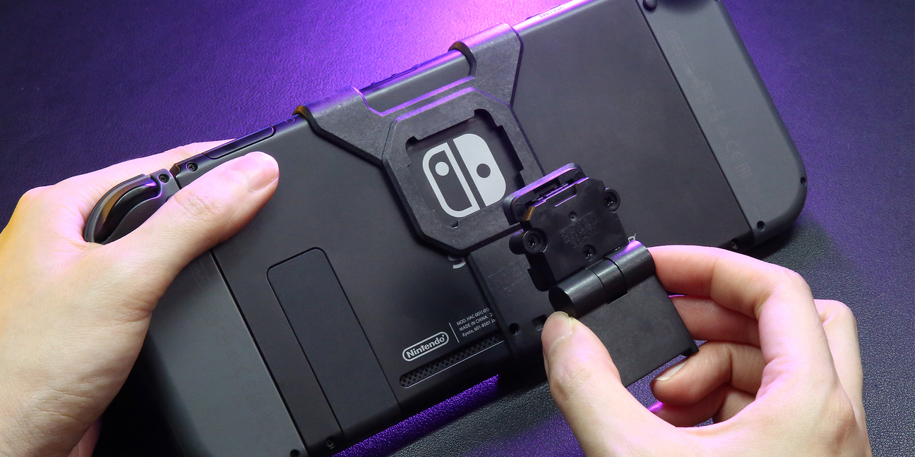 Nintendo Switch & OLED Version - Bracket & Adjustable Kickstand ...